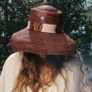Zara | Accessories | Zara Limited Edition Raffia Hat With Band | Poshmark